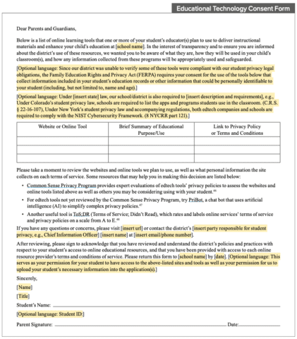 Student Privacy Communications Toolkit: For Schools & Districts ...