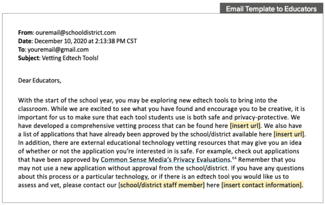 Student Privacy Communications Toolkit: For Schools & Districts ...
